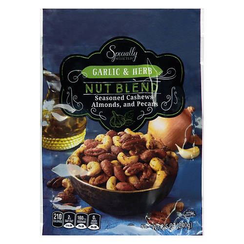 Specially Selected Garlic & Herb Nut Blends, 8.5 oz